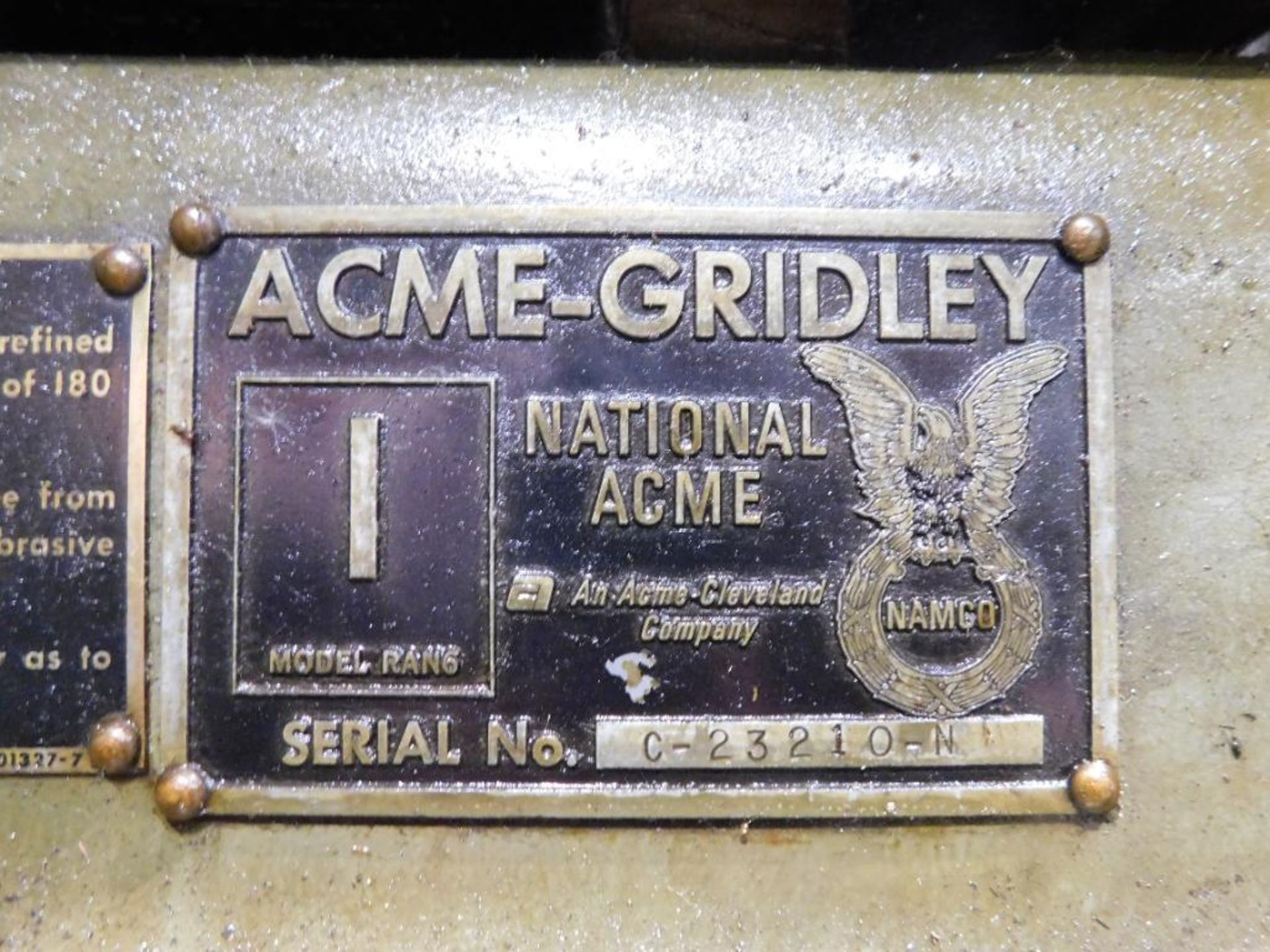 ACME 1" RAN-6 Screw Machine w/Threading, S/N C-23210-N, #302