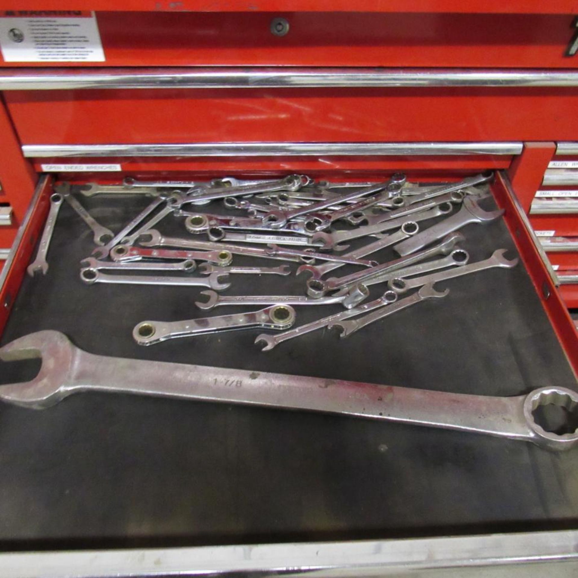 LOT: (2) Piece Mac Tools TRCH Portable 1000 Tool Box w/Contents: Lower ...
