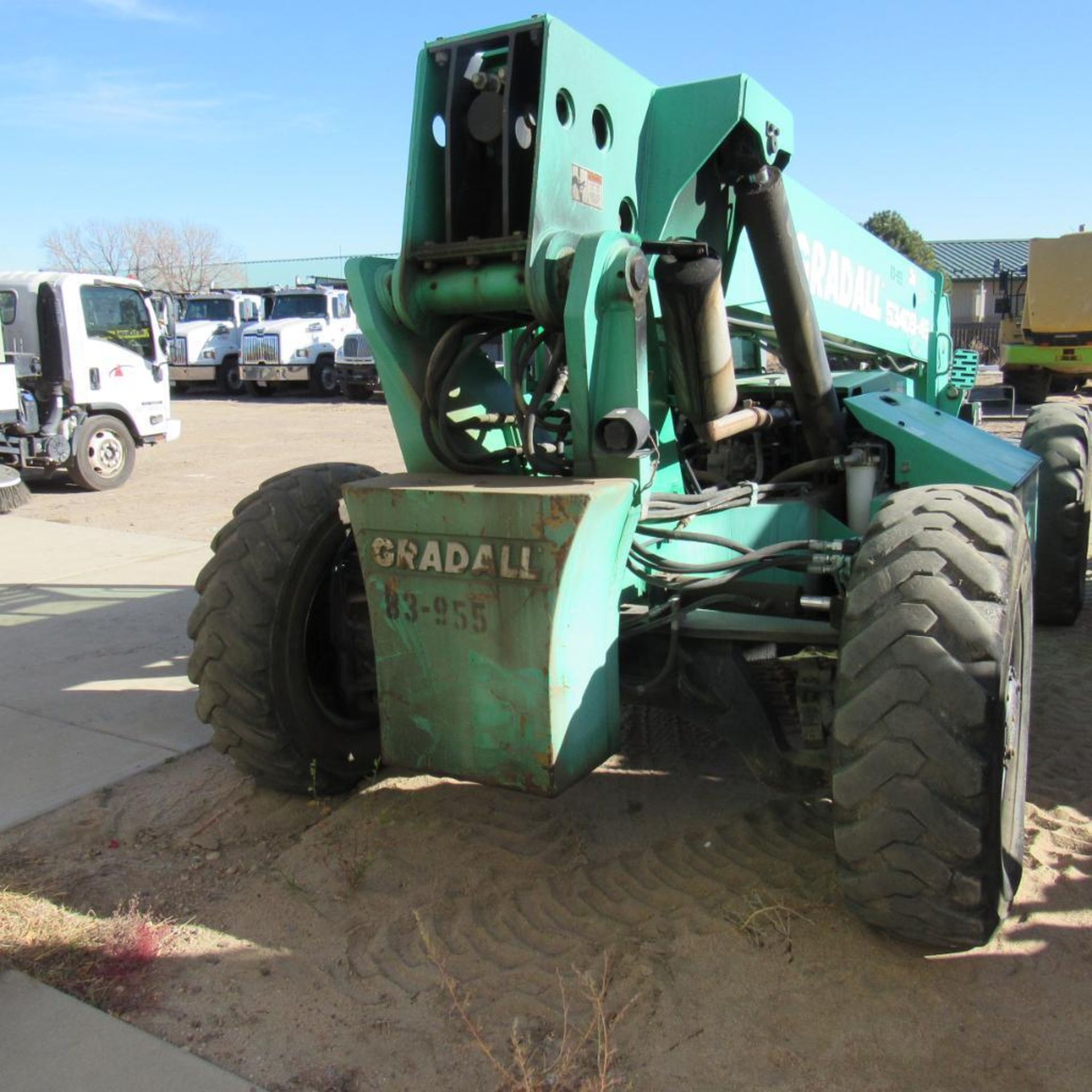 Gradall 53409-45 Telehandler, Turbo Diesel Engine, 9,000 lb. Capacity ...