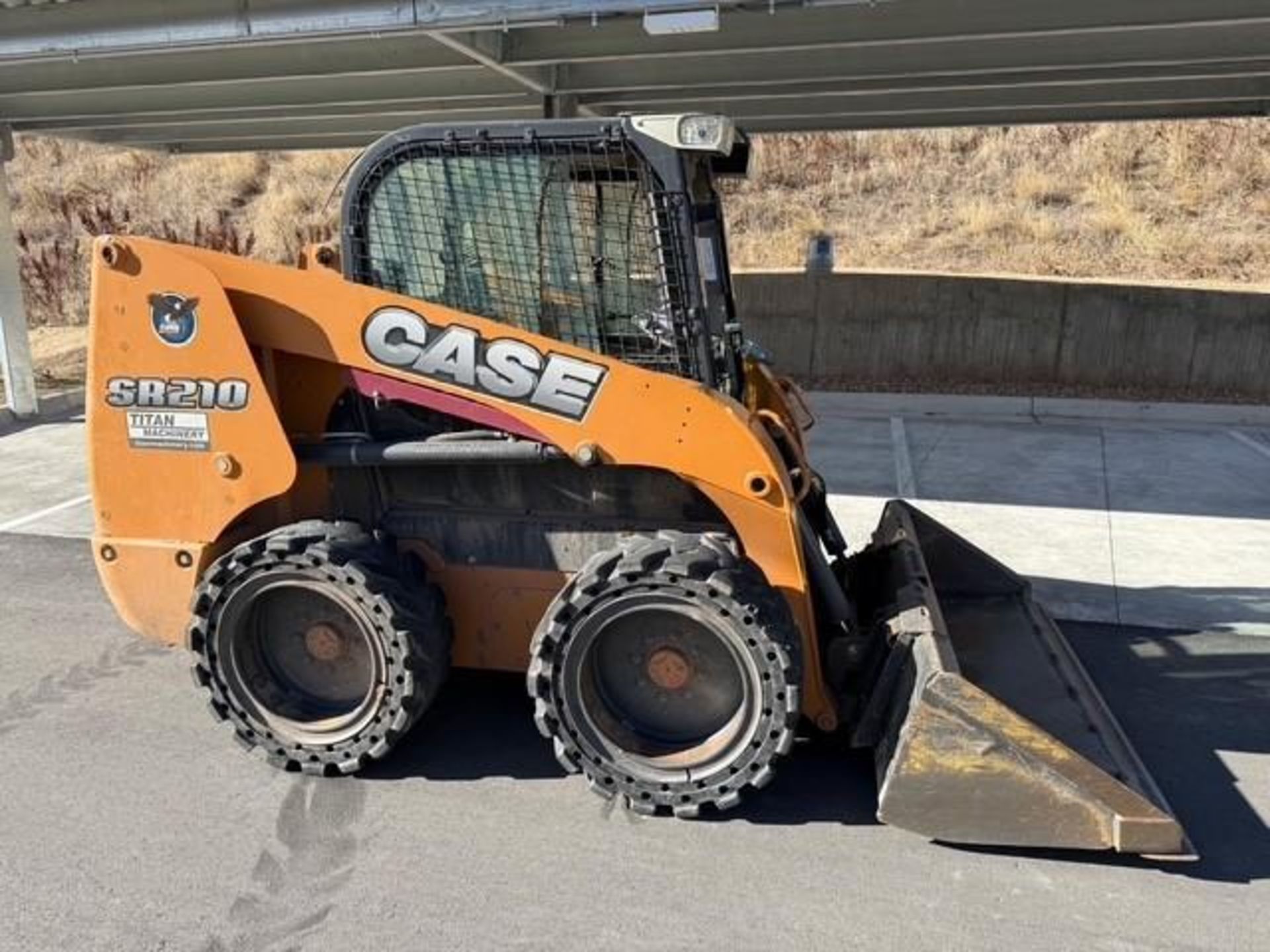 2014 Case SR210 Rubber Tire Skid Steer, S/N NEM481428, PIN ...