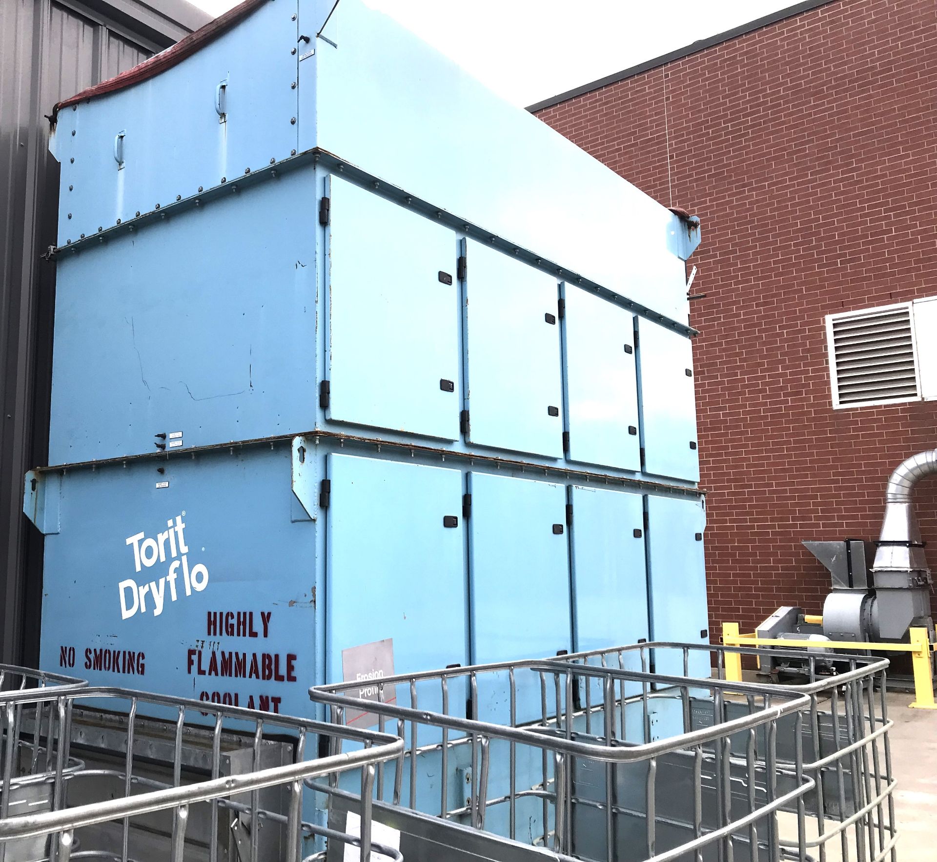 17,600 CFM Donaldson Torit Model ADMC-AD8 Dryflo 8 Cartridge Dust ...