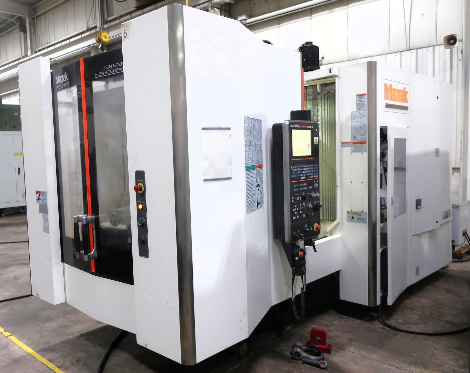 16"x16" Mazak HCN Nexus 4000-III 4-Axis Precision Horizontal Machining ...