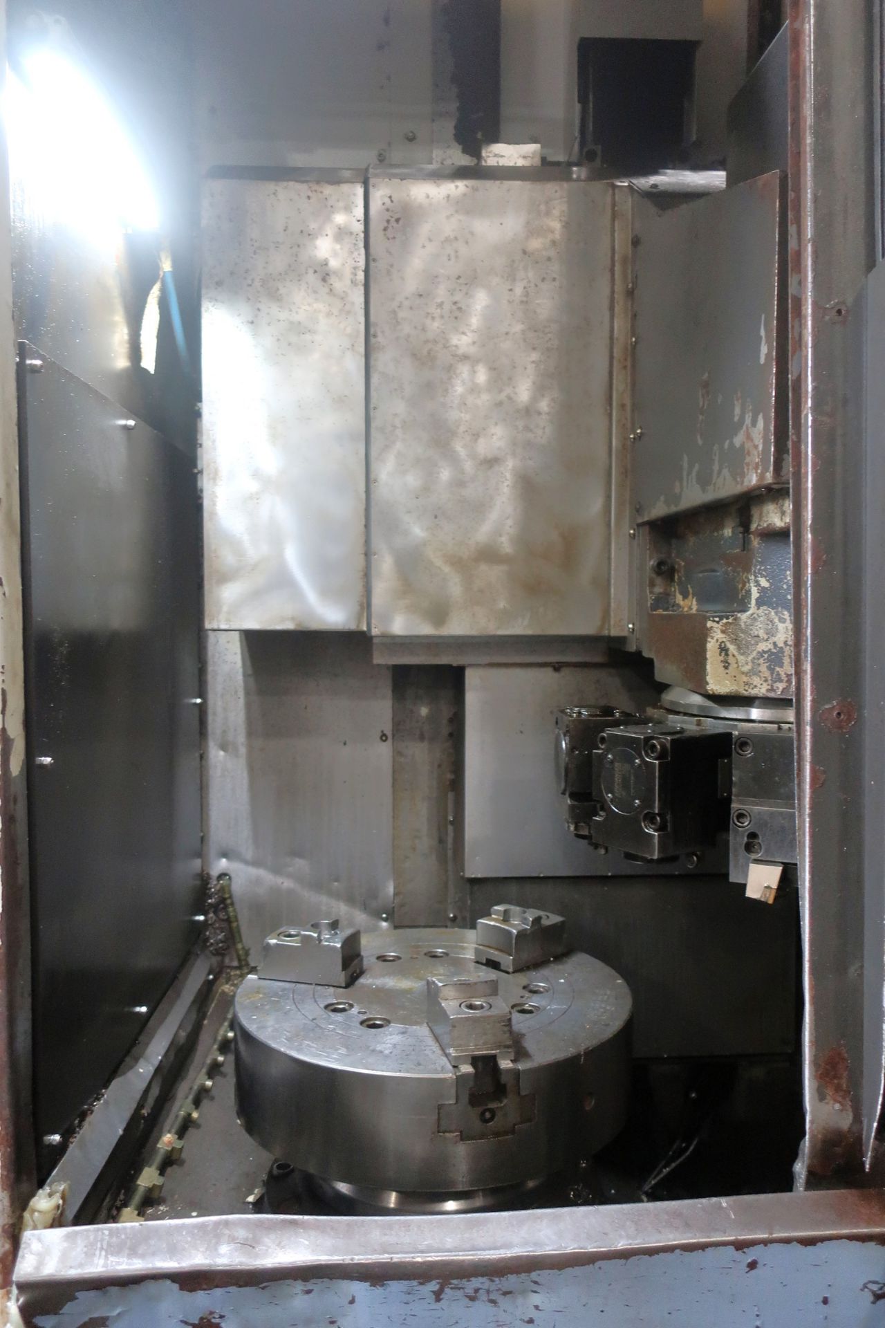 Doosan V400M 3-Axis CNC Vertical Lathe w/Live Tooling, S/N MT0010 ...