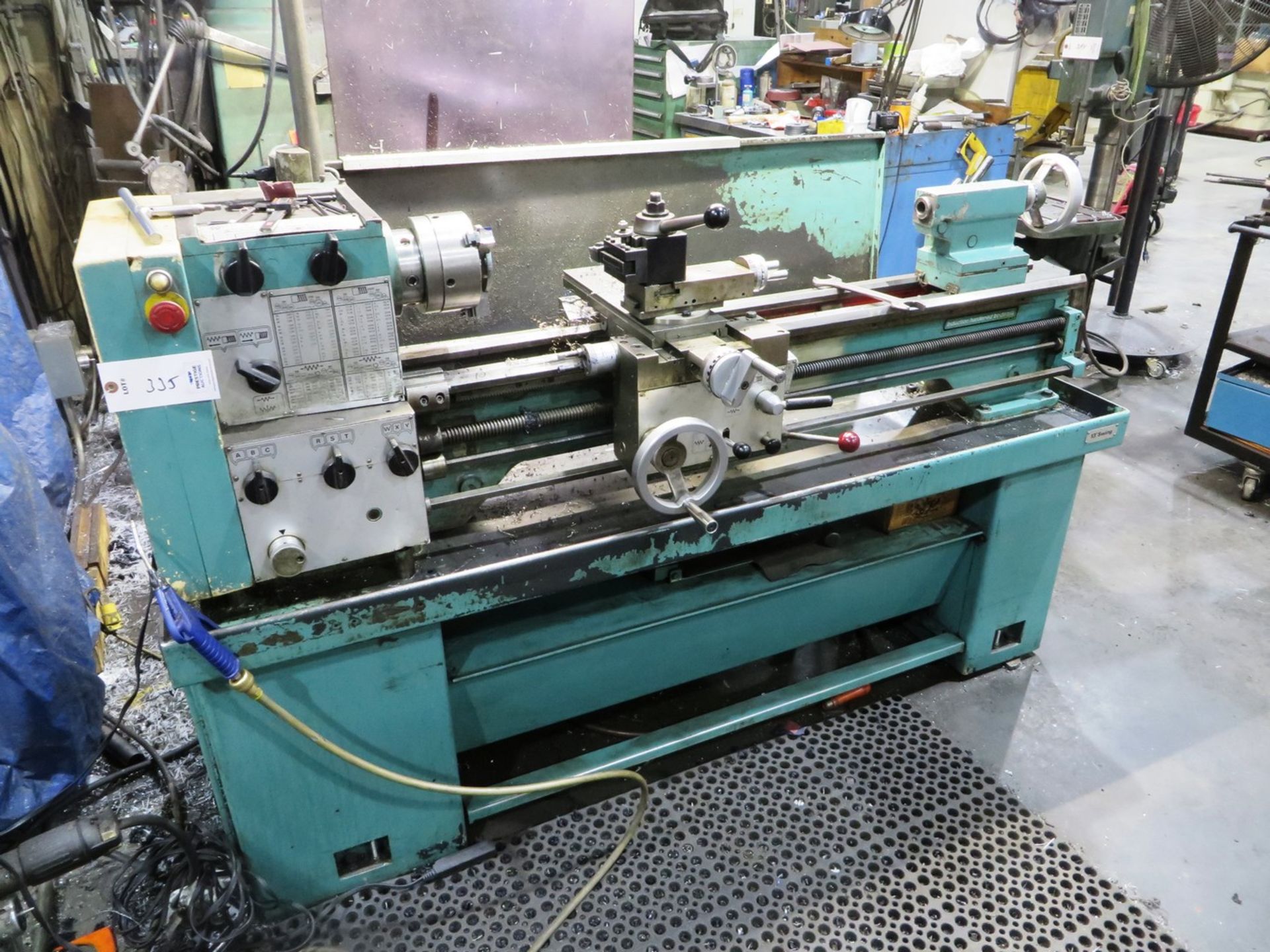 Harrison M300 13" x 40" Engine Lathe, w/ 6" 3-Jaw Chuck, Inch / Metric ...
