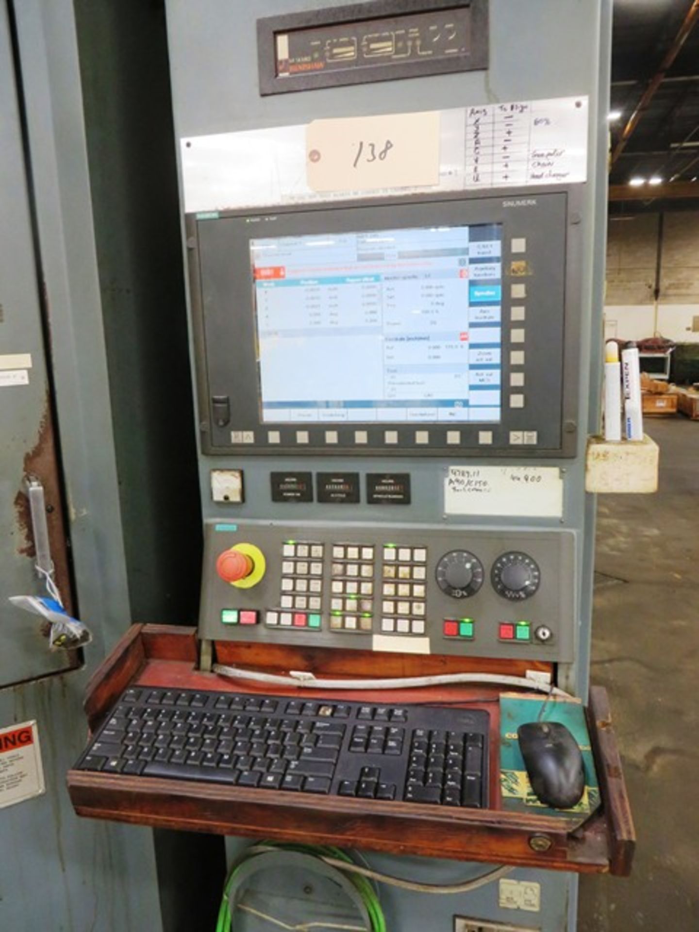 Cincinnati U5 5-Axis CNC Bridge Mill with 67" x 138" Bed, 157" X-Axis ...