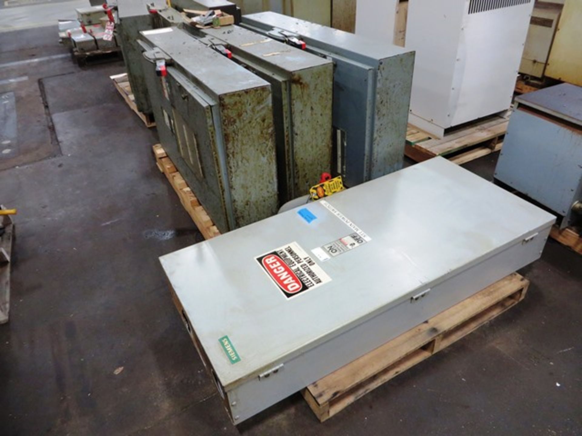 (2) Pallets of Square D & Siemens Electrical Boxes