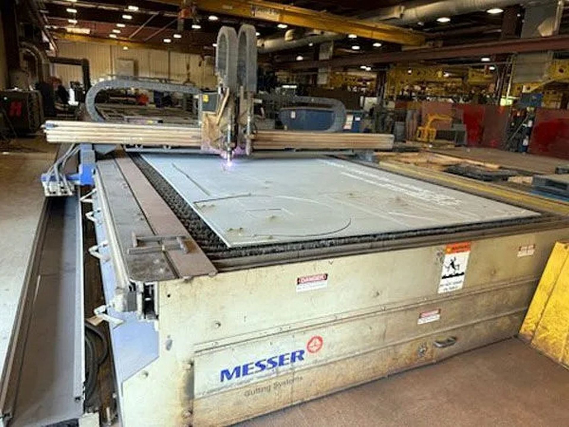 2017 Messer MetalMaster Evolution Plasma Cutting System, 8' x 53 ...