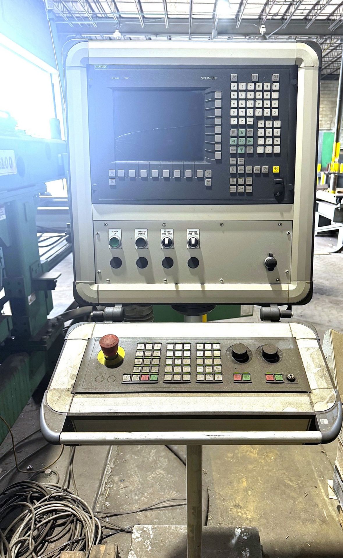 Peddinghaus PCD-1100/3B ADVANTAGE Beam Drill, Siemens CNC Control, (3) Drill Heads, Thru Tool Coo