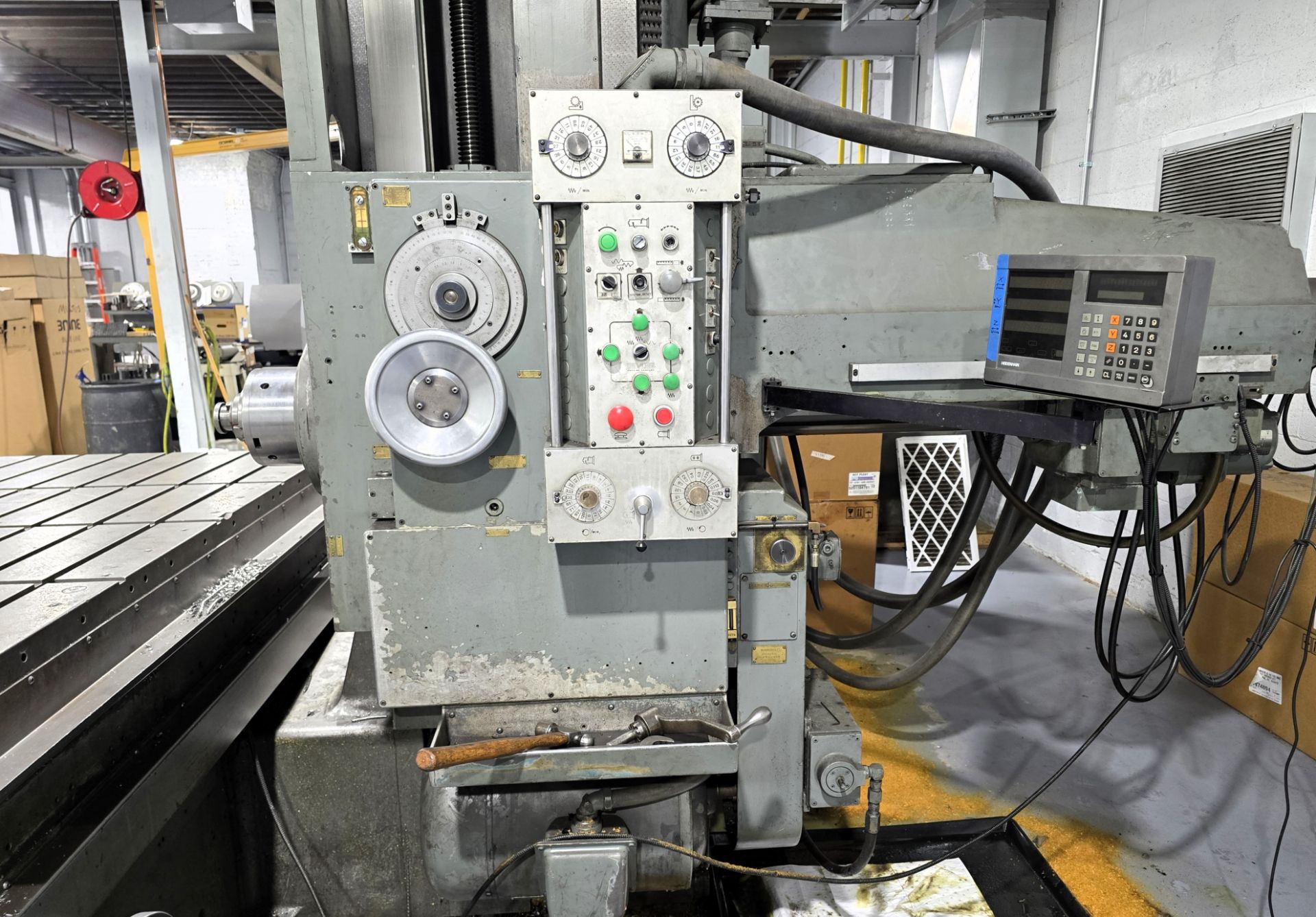 5" DeVlieg 54K-72 Spiramatic Jig Mill, X-72", Y-60", Z-24", W-20", 40 ...