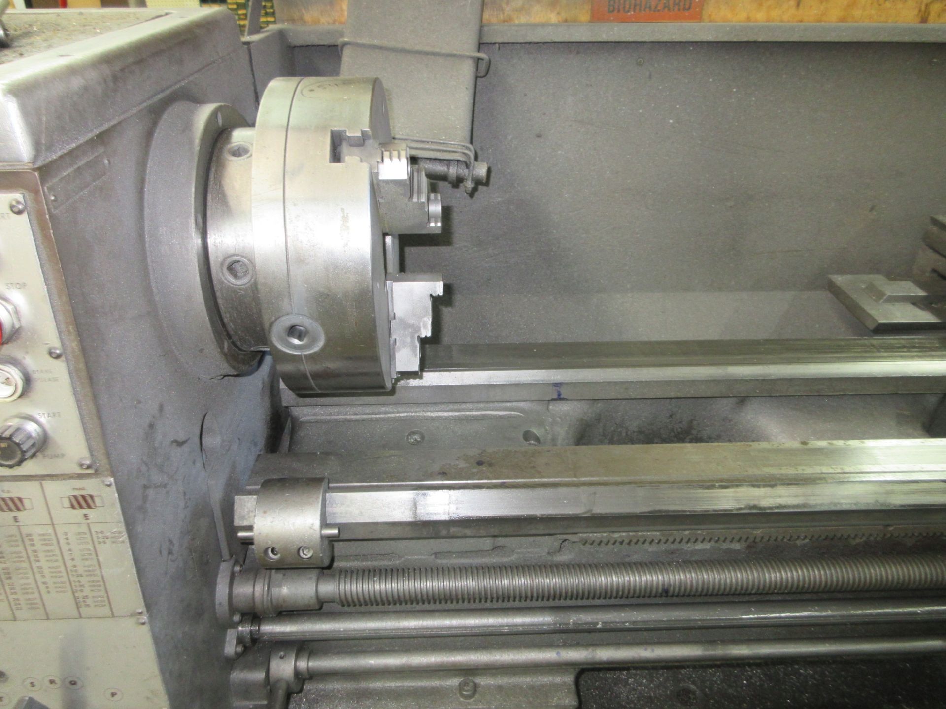 Clausing Colchester 17" x 80" Gap Engine Lathe, Steady Rest, 12" 3-Jaw ...