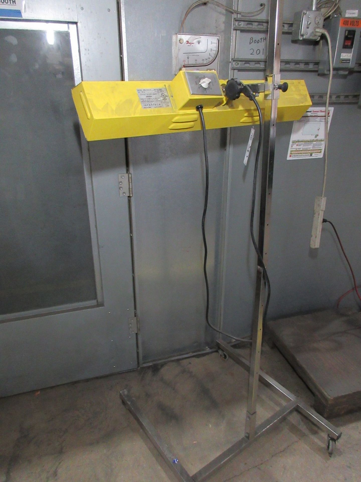 Infratech SRU-1615HT 2000 Watt Portable Infrared Dryer, 120V. S/N- 19112