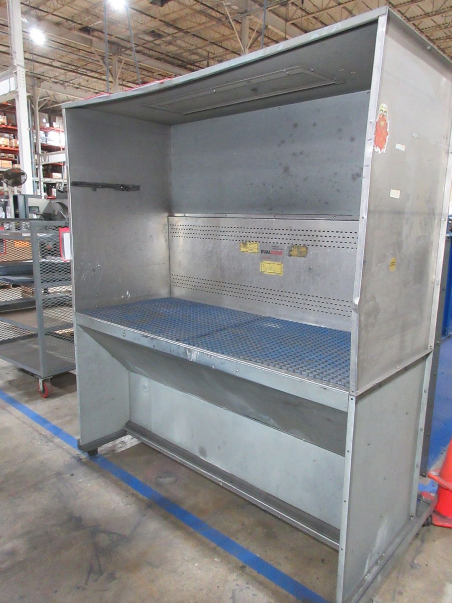 Dualdraw 72"x30" Downdraft Clean Air Station, S/N- 97189