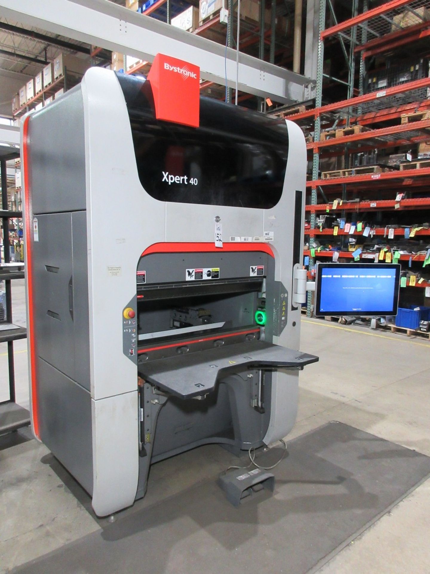 2018 Bystronic Xpert 40/1030 400-kN x 1030mm CNC Hydraulic Press Brake ...