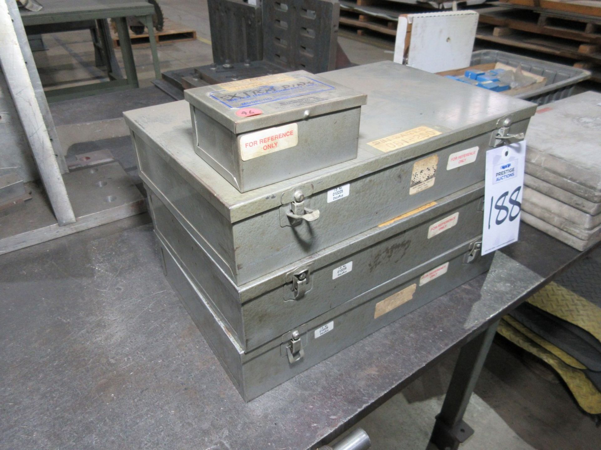 (4) Pin Gage Sets, 0.011"-0.060", 0.061"-.250", 0.501"-.625", 0.626"-.750"