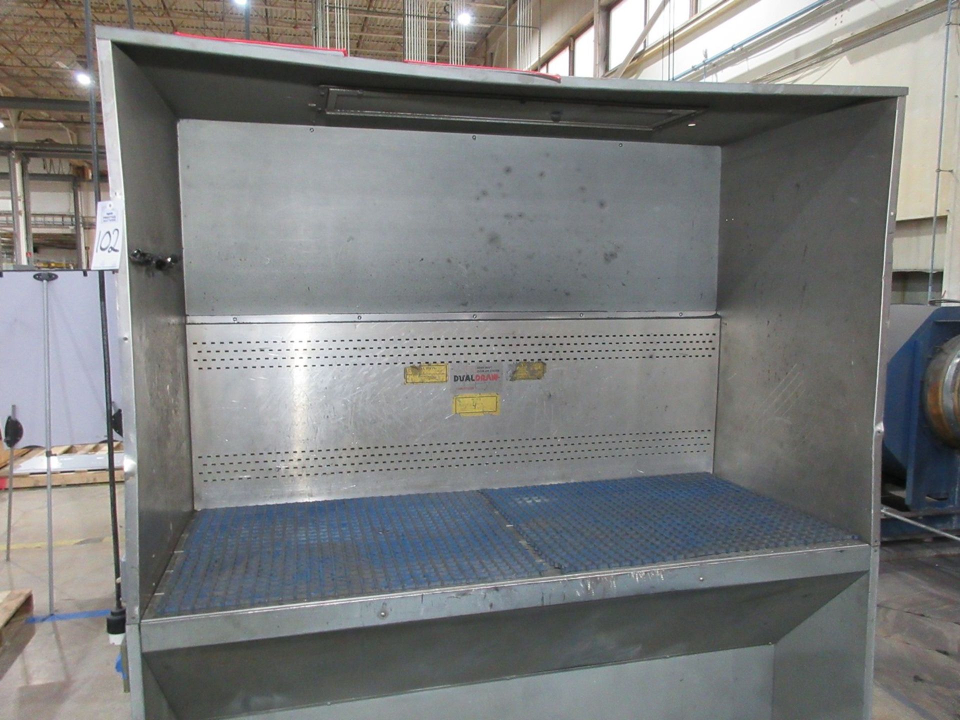 Dualdraw 72"x30" Downdraft Clean Air Station, S/N- 97189