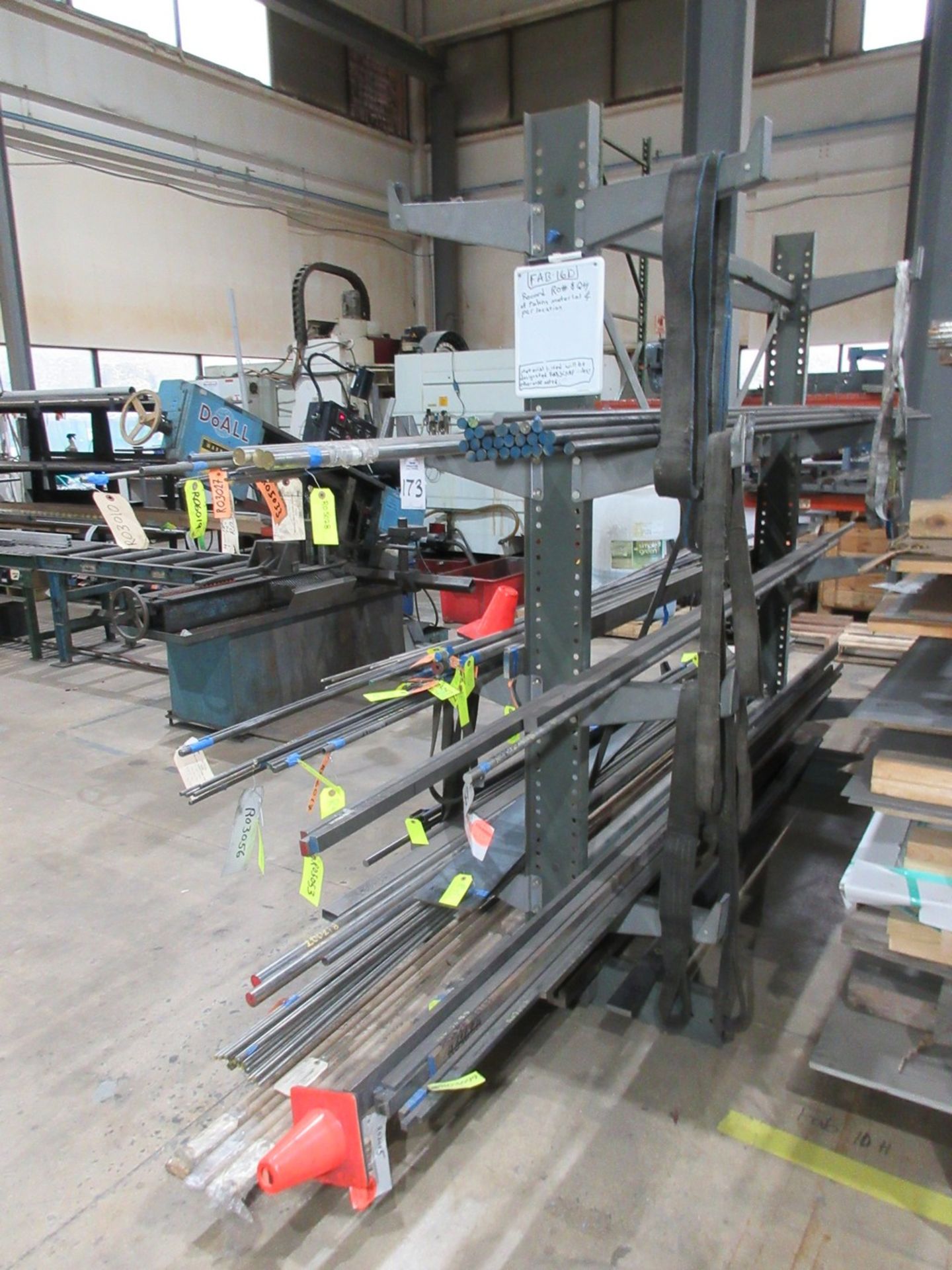 Assorted Bar Material Stock (MATERIAL ONLY, NO RACK)