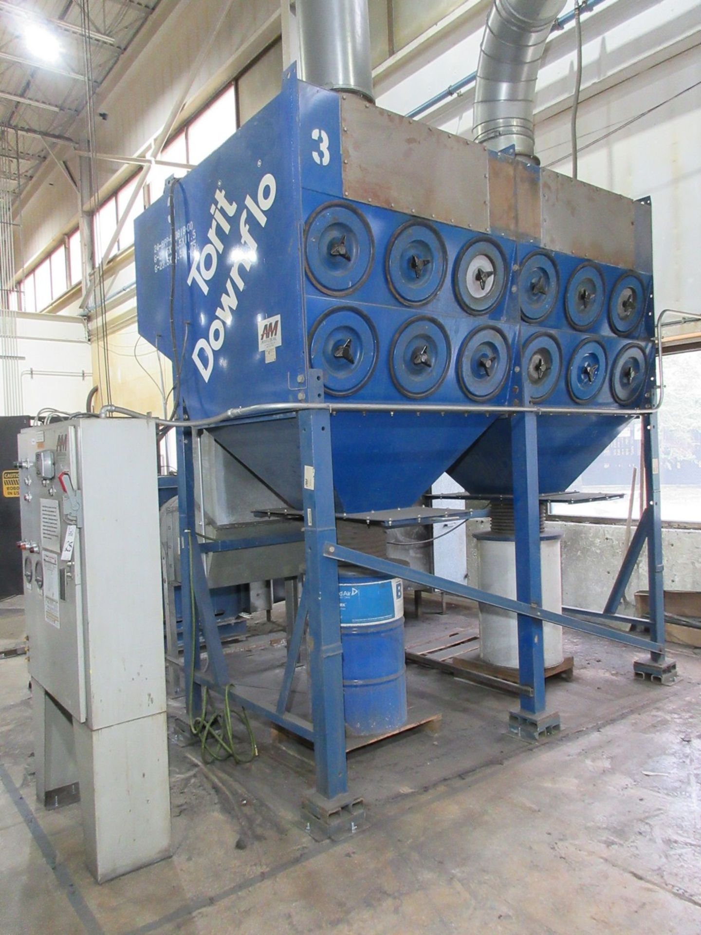 Donaldson Torit Downflo DF T2-24 Dust Collector, 12-Cartridge, Twin ...