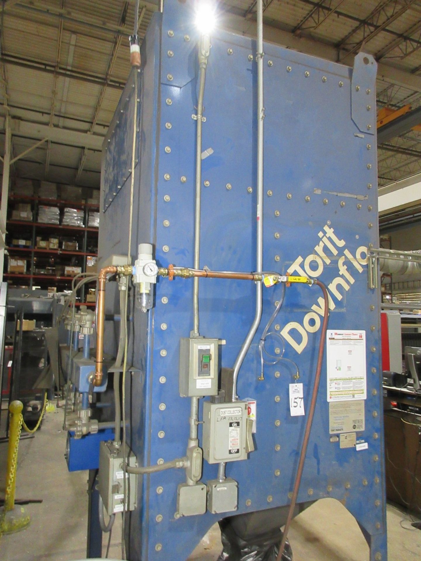 Donaldson Torit Downflo DF 2DF6 Dust Collector, 6-Cartridge Single Drum ...