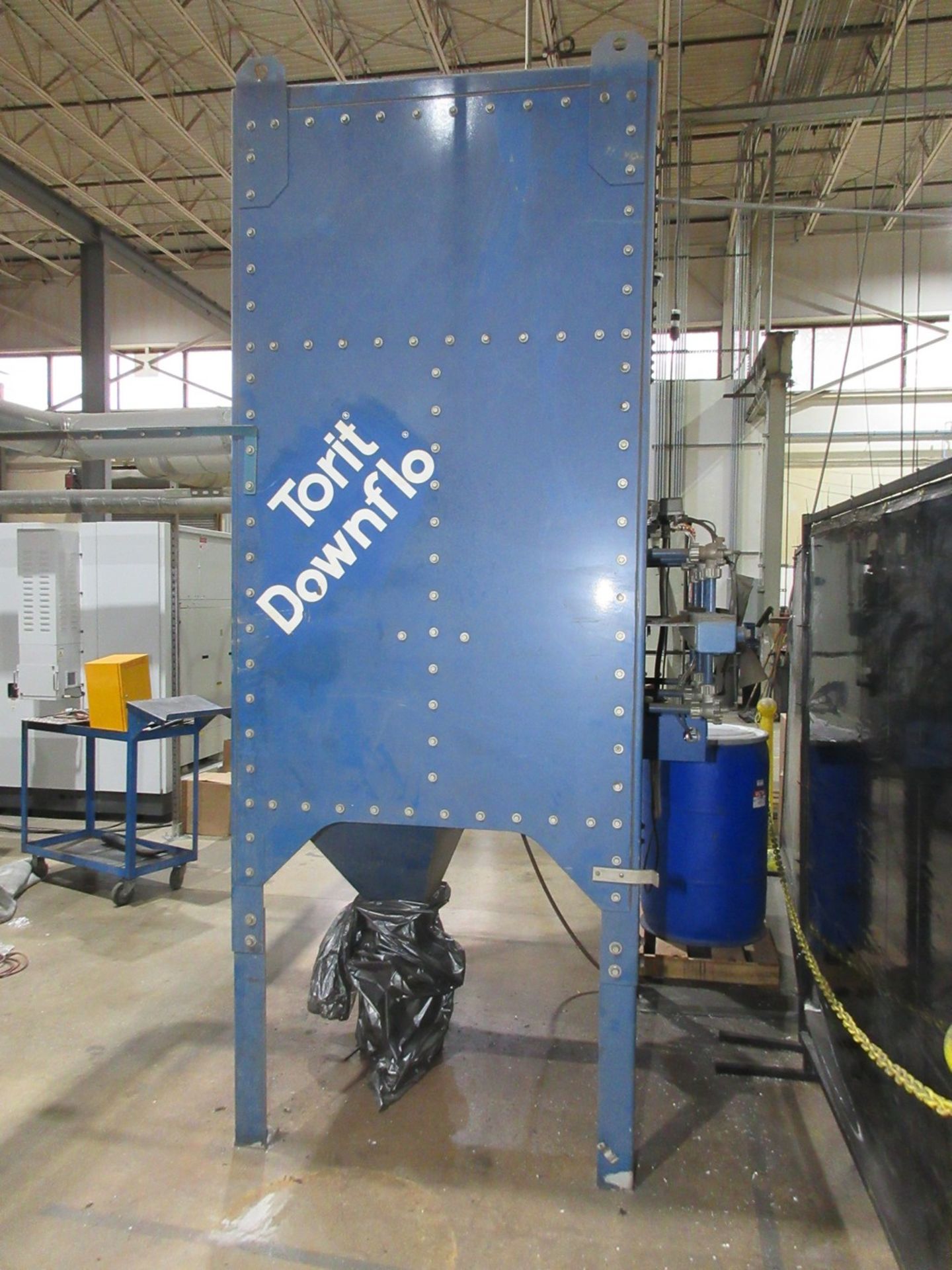 Donaldson Torit Downflo DF 2DF6 Dust Collector, 6-Cartridge Single Drum ...