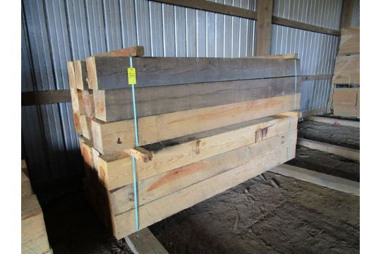 STACK (12) TIMBERS - 10" X 10" X 125" LONG (sold 2x the money)