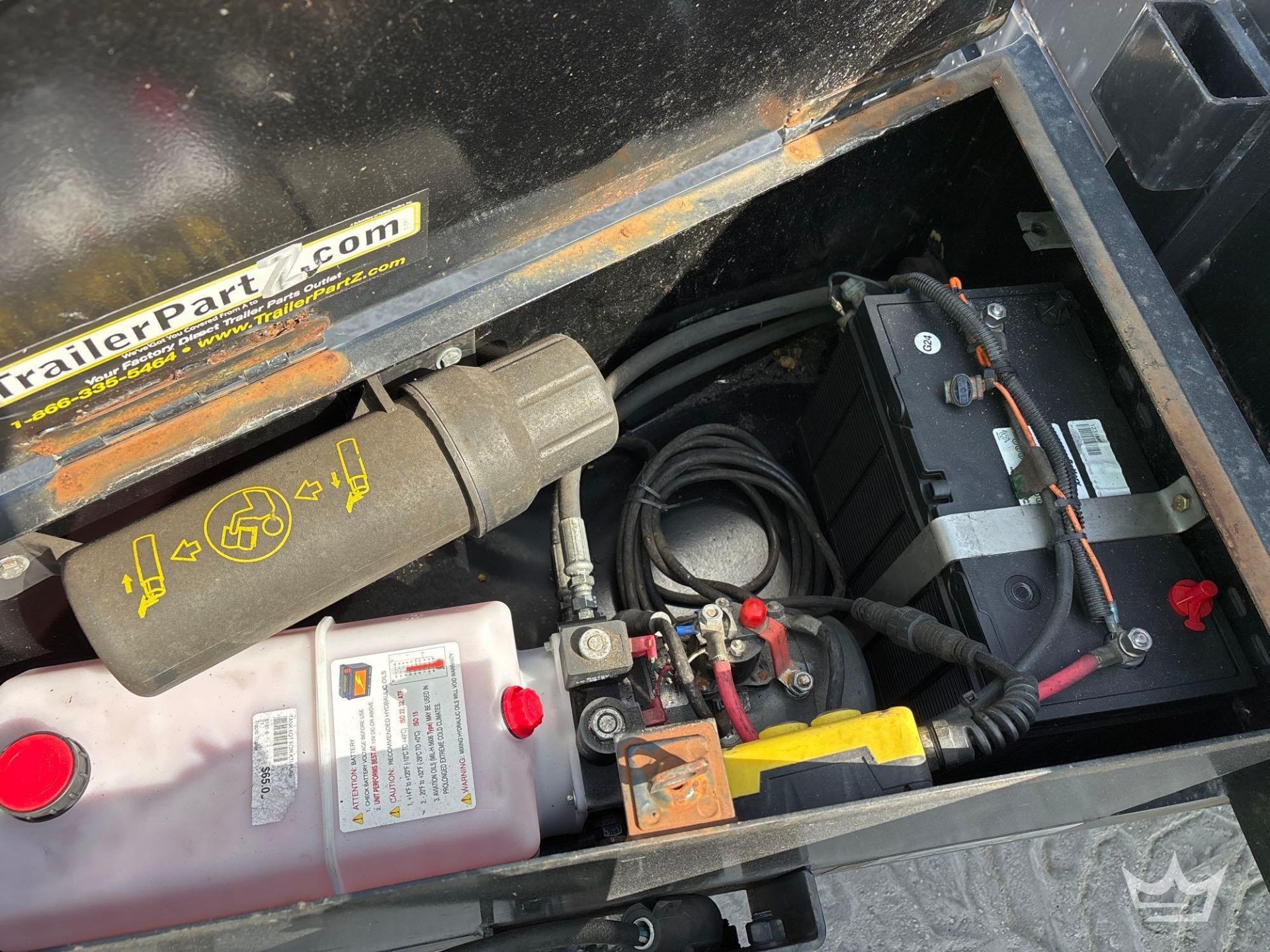 2013 Felling Trailers 8 Ton T/A Side Dump Flatbed Trailer - Collier ...