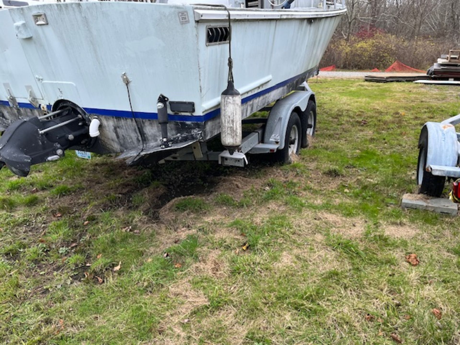 22' Winninghoff Aluminum Hull Jet Drive Boat w/EZ Loader Trailer; we ...