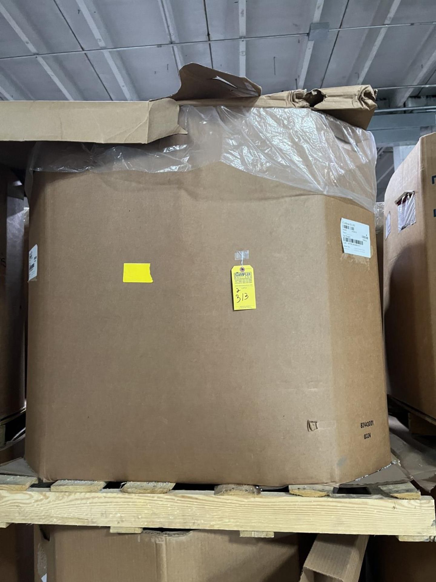 CARDBOARD GAYLORDS OF RECYCLABLE PELLETS - APPROXIMATELY 1,800LBS-2 ...
