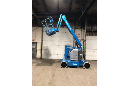 2014 Genie Boom Lift model Z-34/22N with 34' high 500lbs Lift Capacity ...