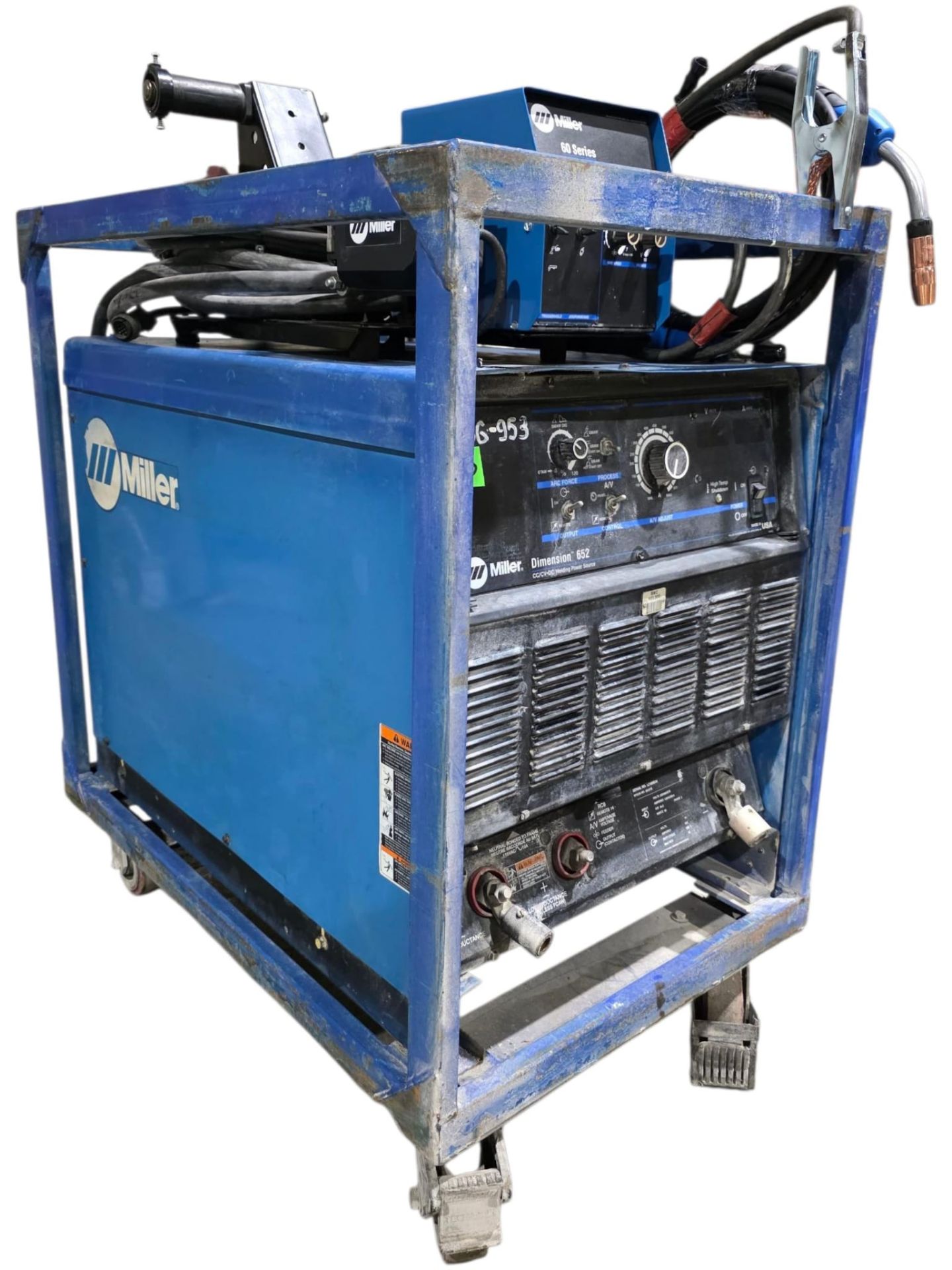 Miller Dimension 652 - 650 Amp Mig Welder with Miller 60 Series 24V ...