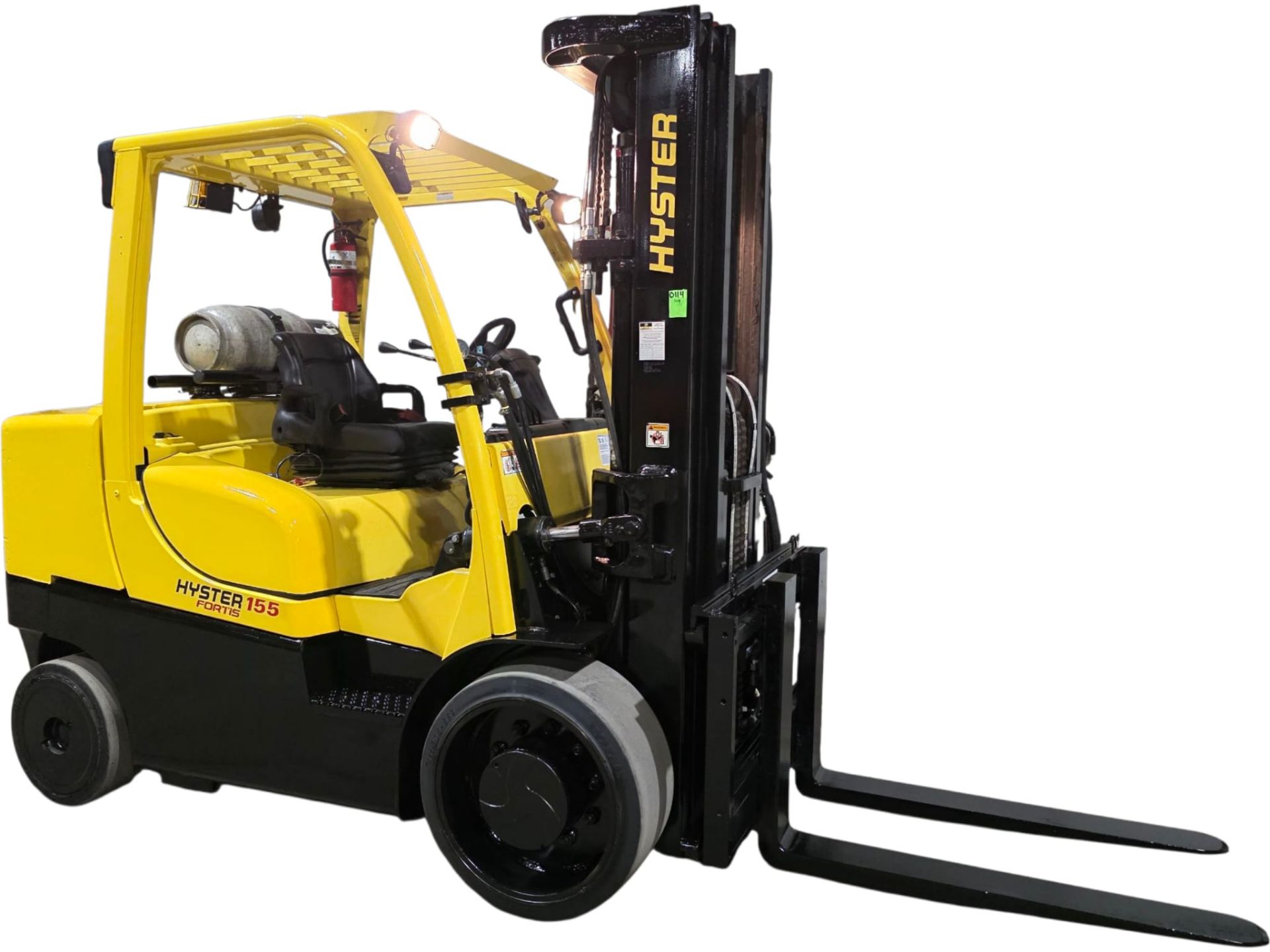 2014 Hyster S155FT 15,500lbs Capacity Forklift LPG (propane) with ...