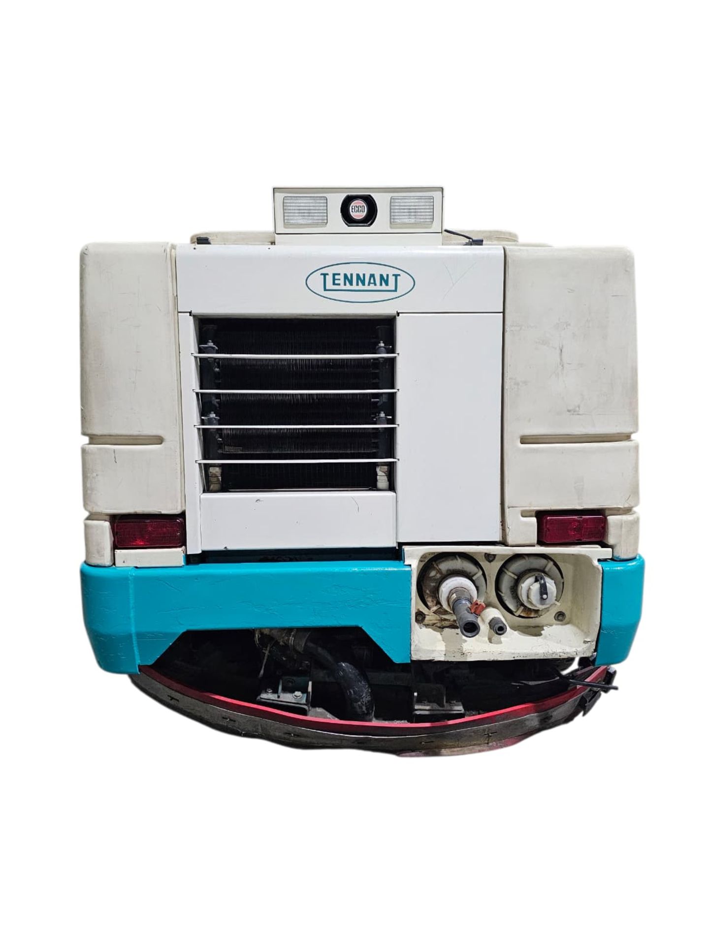 Tennant model 7400 Floor Scrubber Street Sweeper LPG (Propane) WITH (no ...