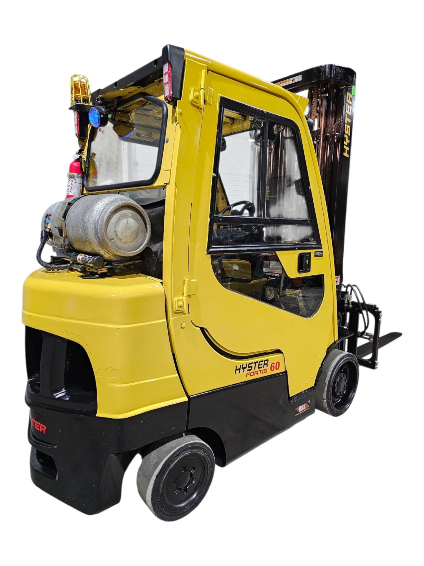 2020 Hyster 6,000lbs Capacity LPG (Propane) Forklift sideshift ...