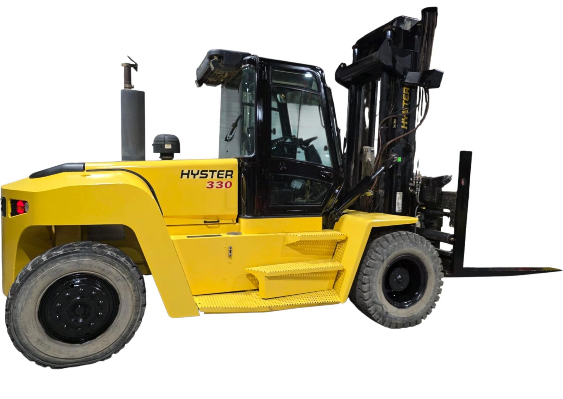 2012 Hyster 33,000lbs OUTDOOR Forklift Diesel sideshift positioner with ...