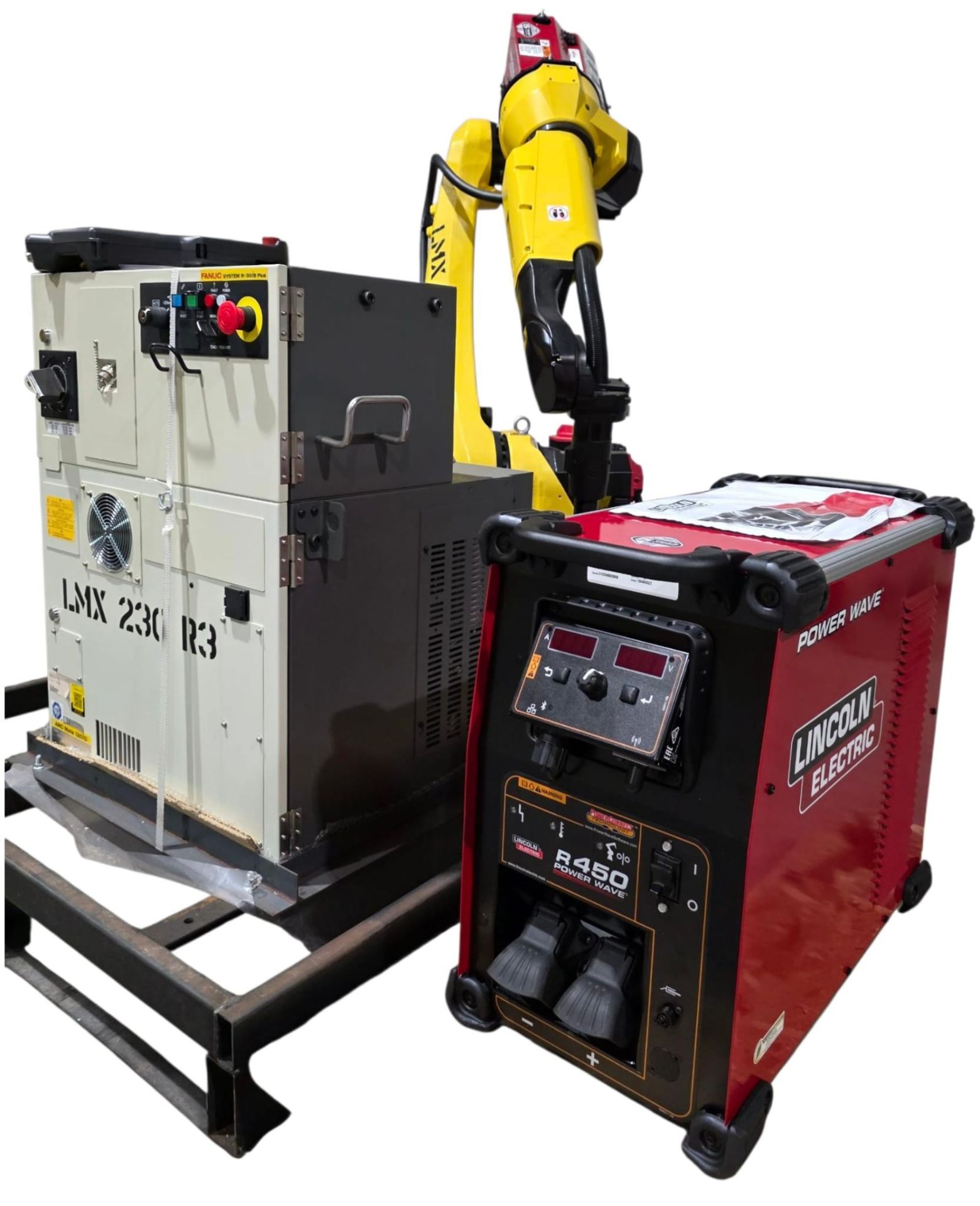BRAND NEW Fanuc ArcMate 120iD Welding Robot with Lincoln R450 Power ...