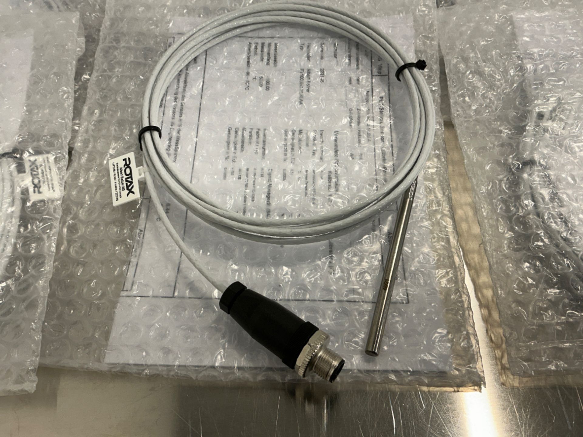 Temperature probe Pt100, SN: See Product notes, NOTE: 222146 / 222147 ...