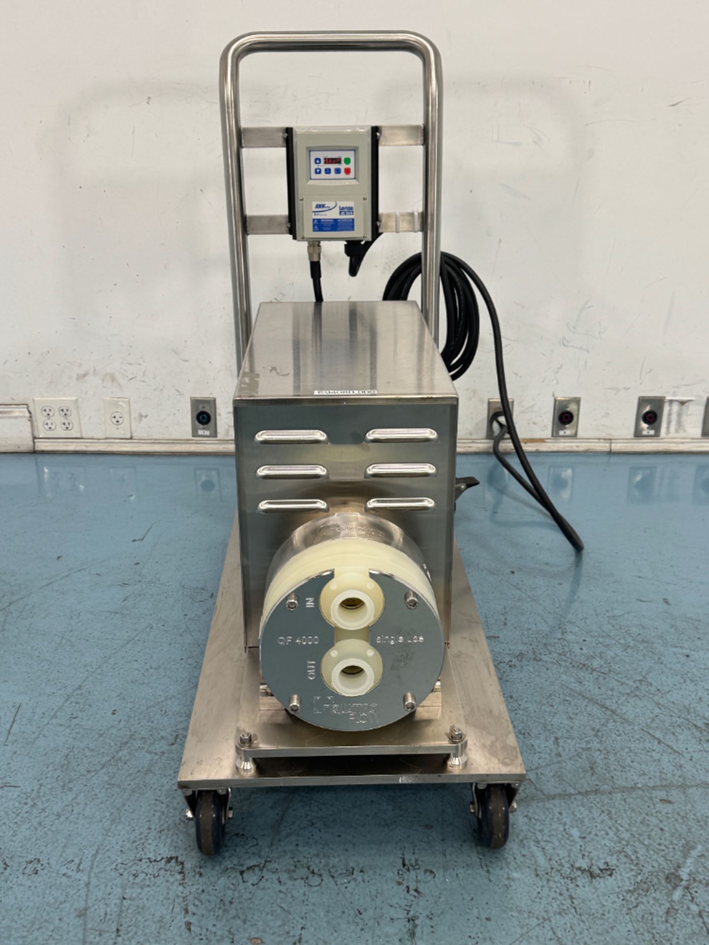 Quattro Flow QF 4000 Single Use Peristaltic Pump, SN: 695284 ...