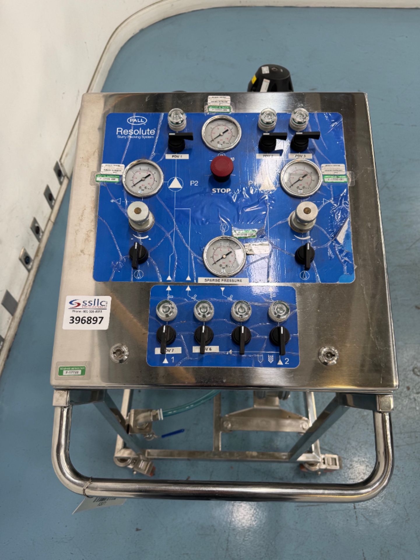 Pall Resolute Slurry Packing System, SN: SPS-EP7193-1, (1) Resolute ...