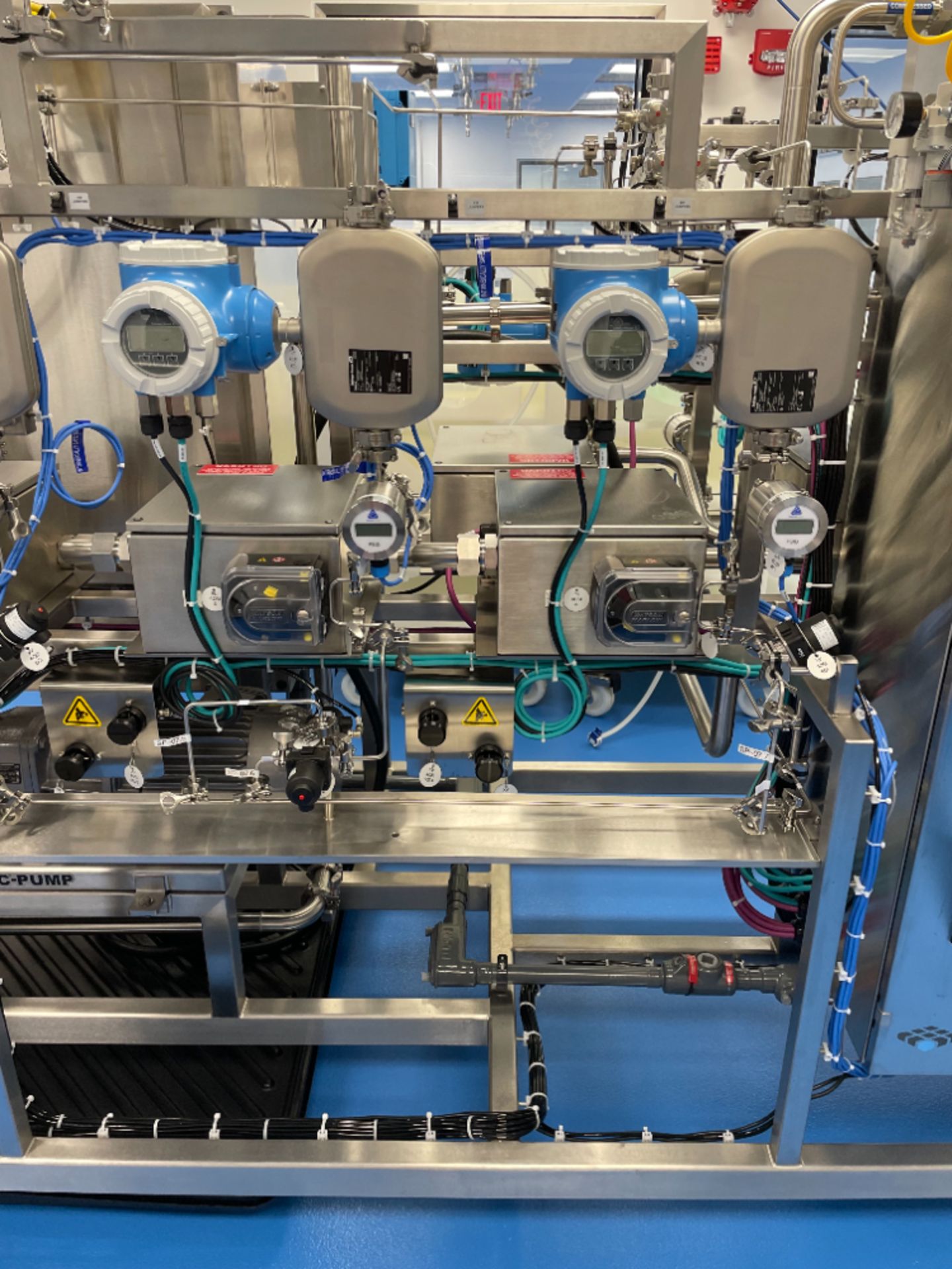 BioPharm Engineered System Custom T-Mix Skid, SN: 1140512201 ...
