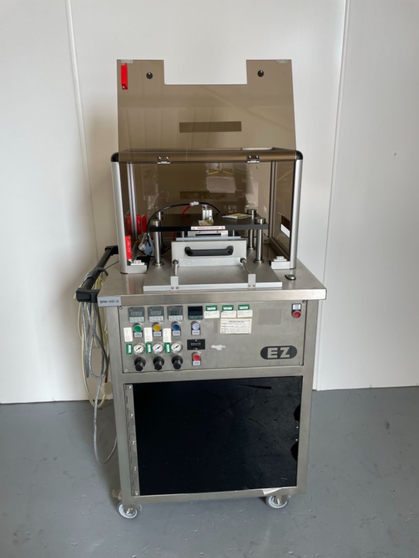 Sepha EZ Blister Mobile Laboratory Blister Packaging Machine, SN: 1566 ...