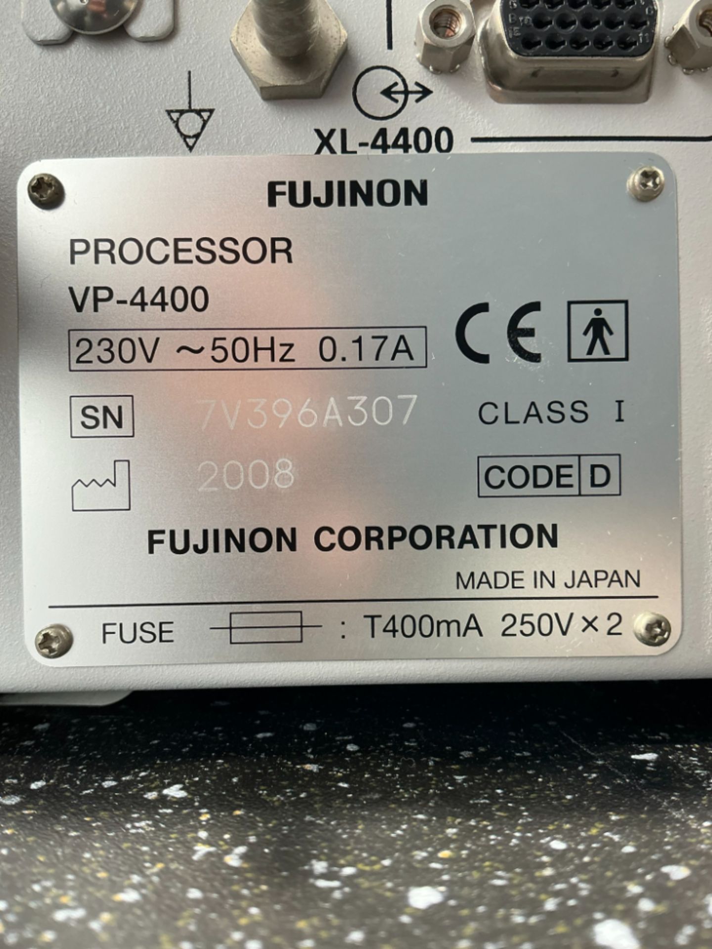 Fujinon VP 4400 - Endoscopy Processor, SN: 7V396A307