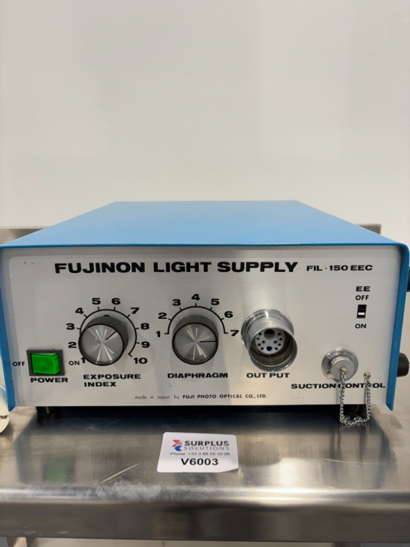Fujinon Fil150ECC Endoscopy Light Source, SN: 9043338, NOTE: Can't be ...