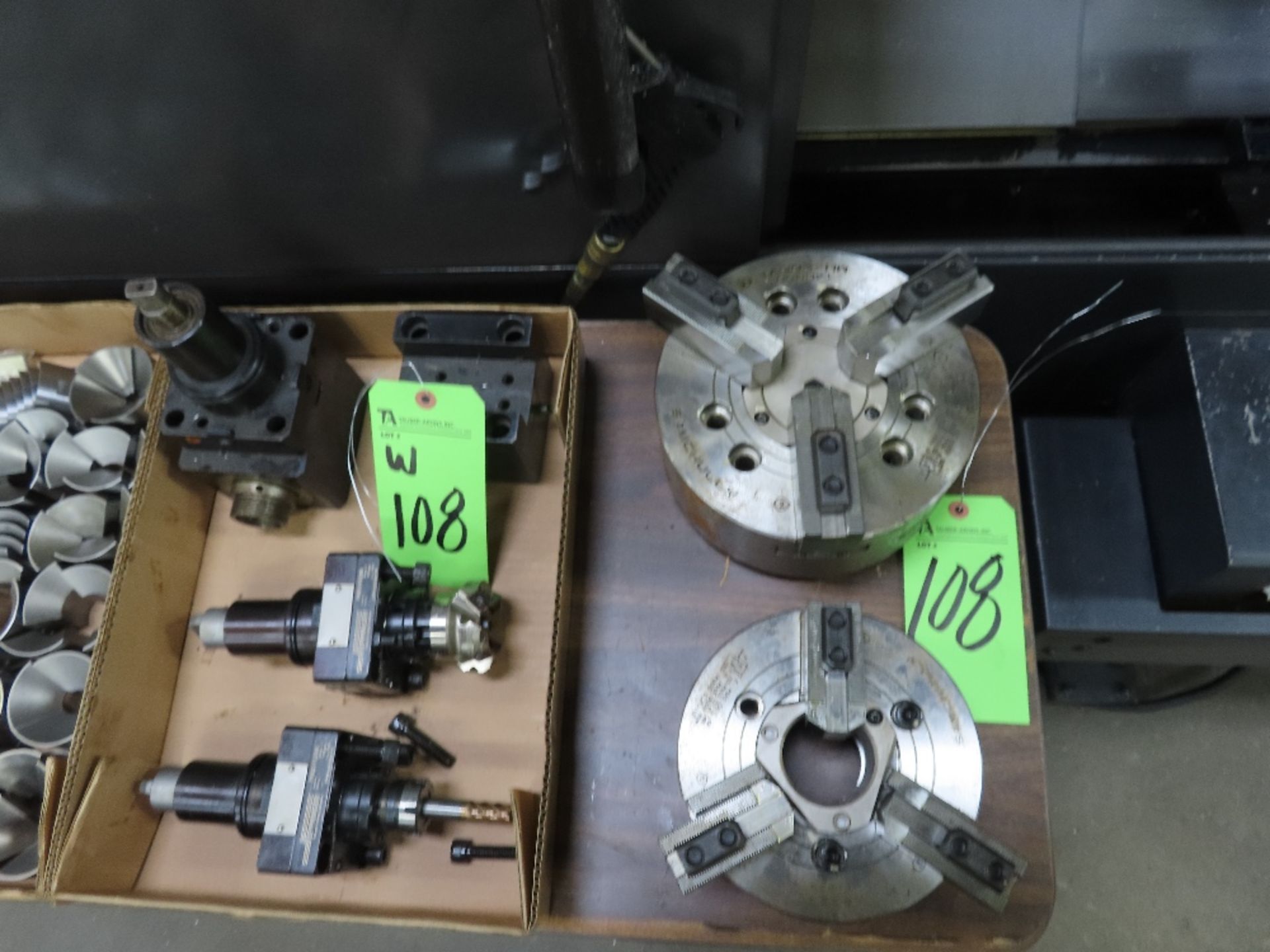 Consisting Of: 3-Jaw Chucks, Live Tooling, Collet Pads