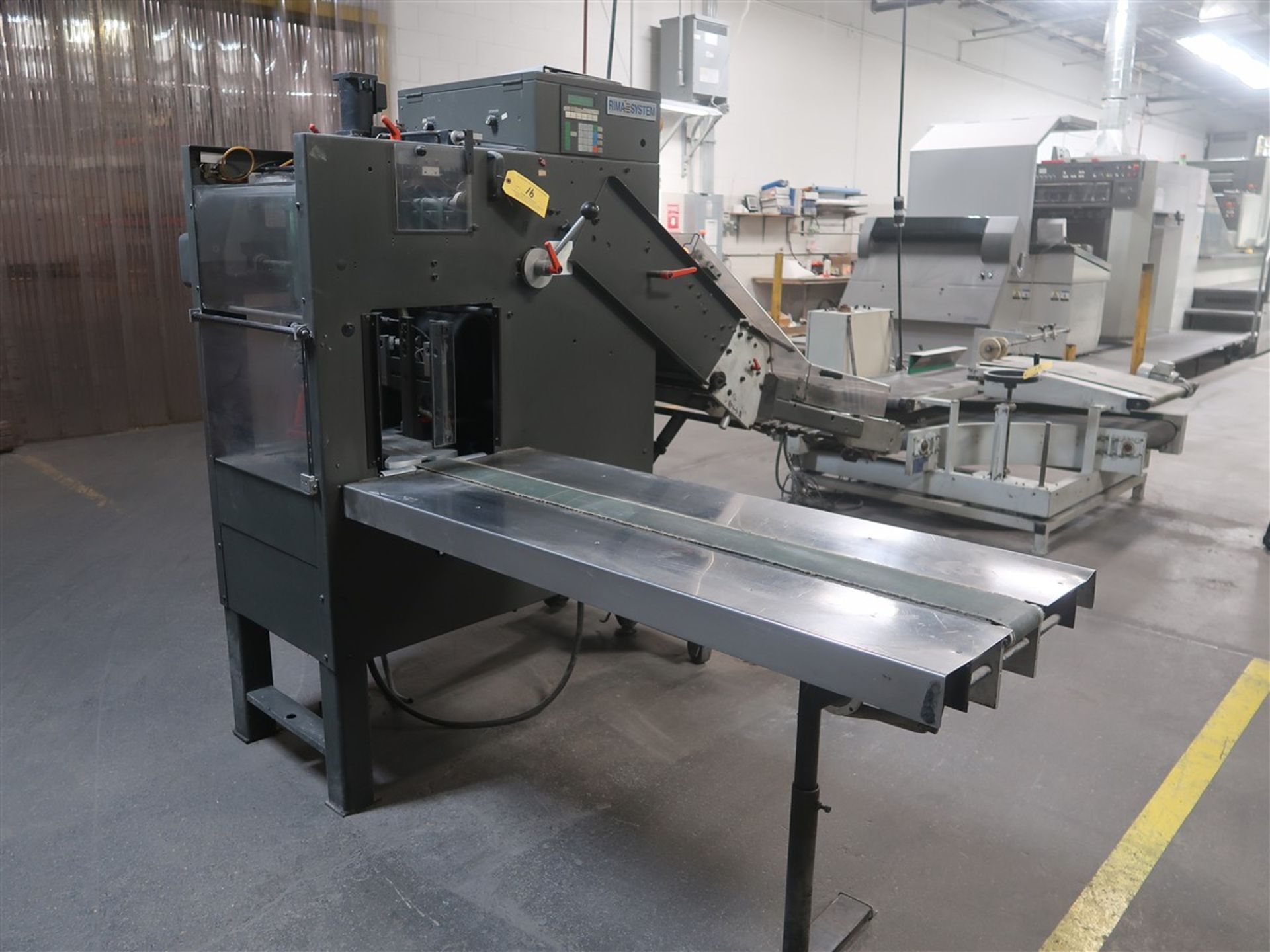 1998 Rima System Model RS2510S 13" Counter/Stacker S/N 255235-10