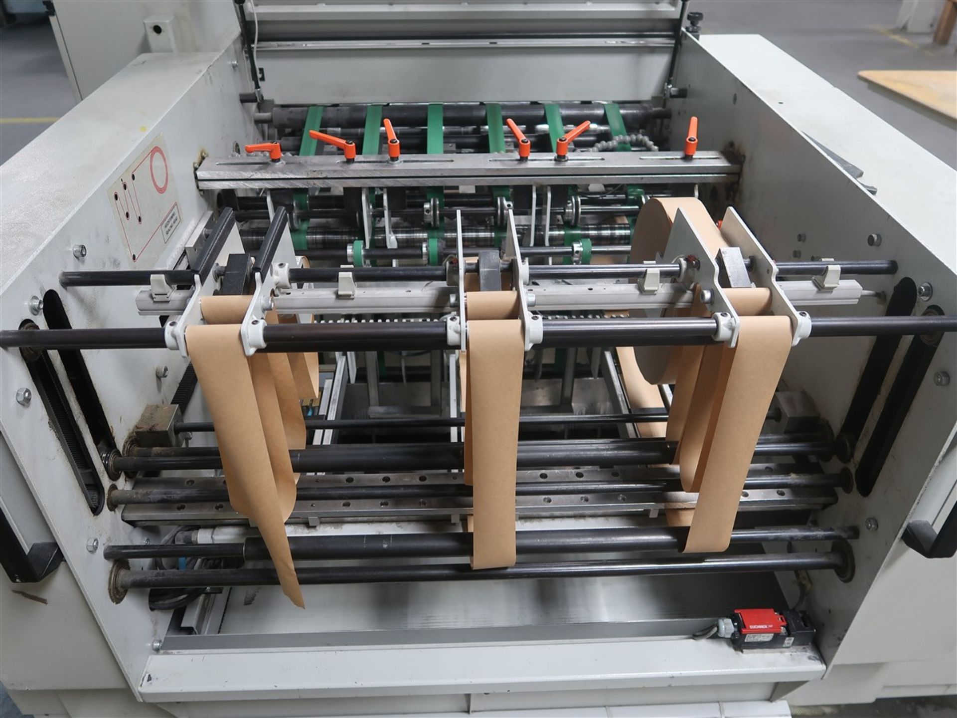 2001 MBO/Palamides Model BA-700 Automatic High Speed Paper Banding ...