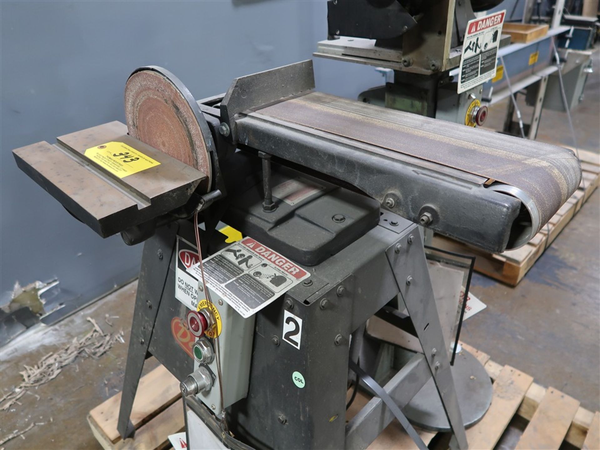 Dayton 9" Disc, 6" Belt Sander Model 3Z293A, Dayton Double End Grinder ...