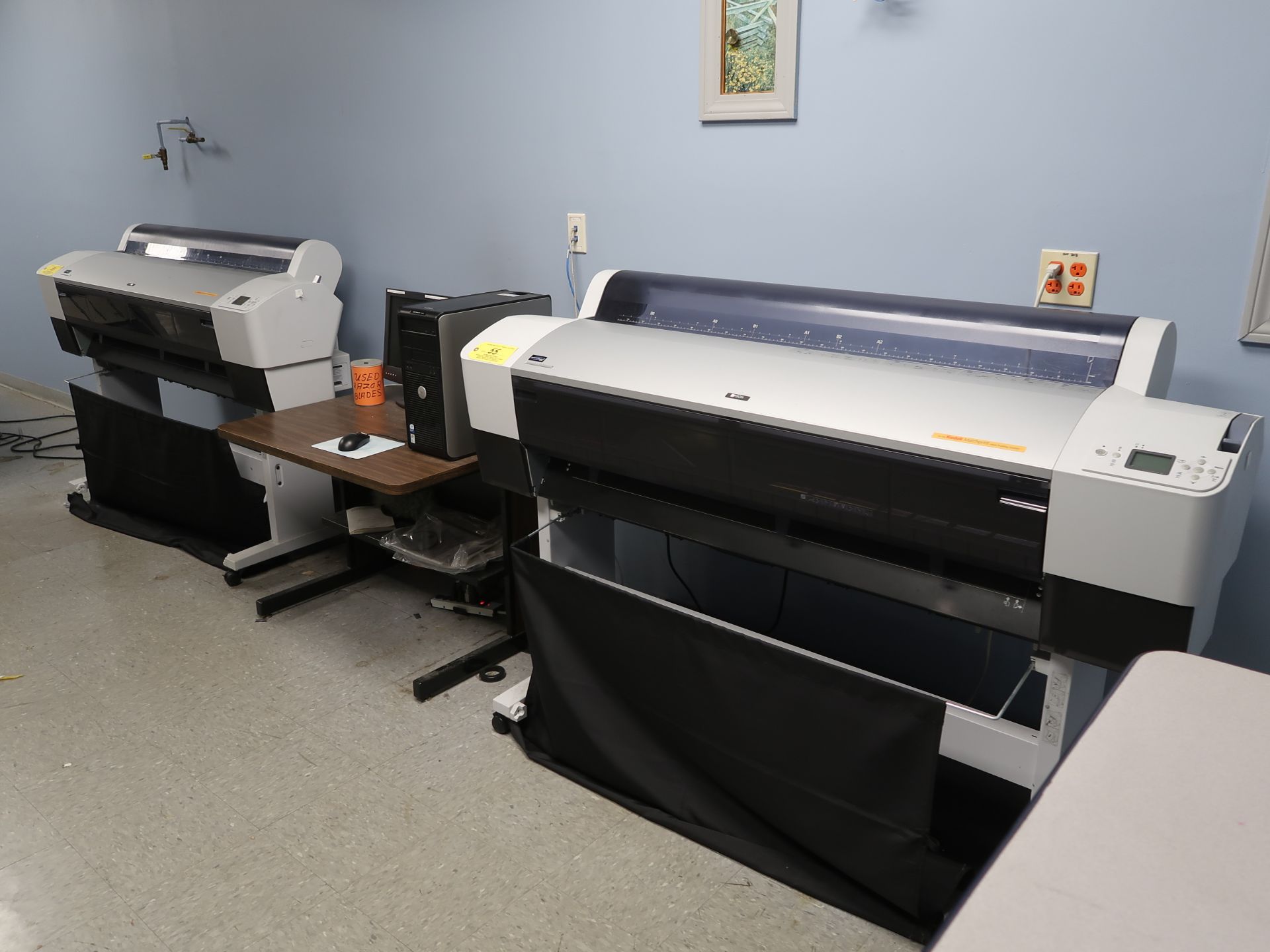 (2) 2007 Kodak/Epson Matchprint Wide Format Printers Stylus Pro 9800 ...