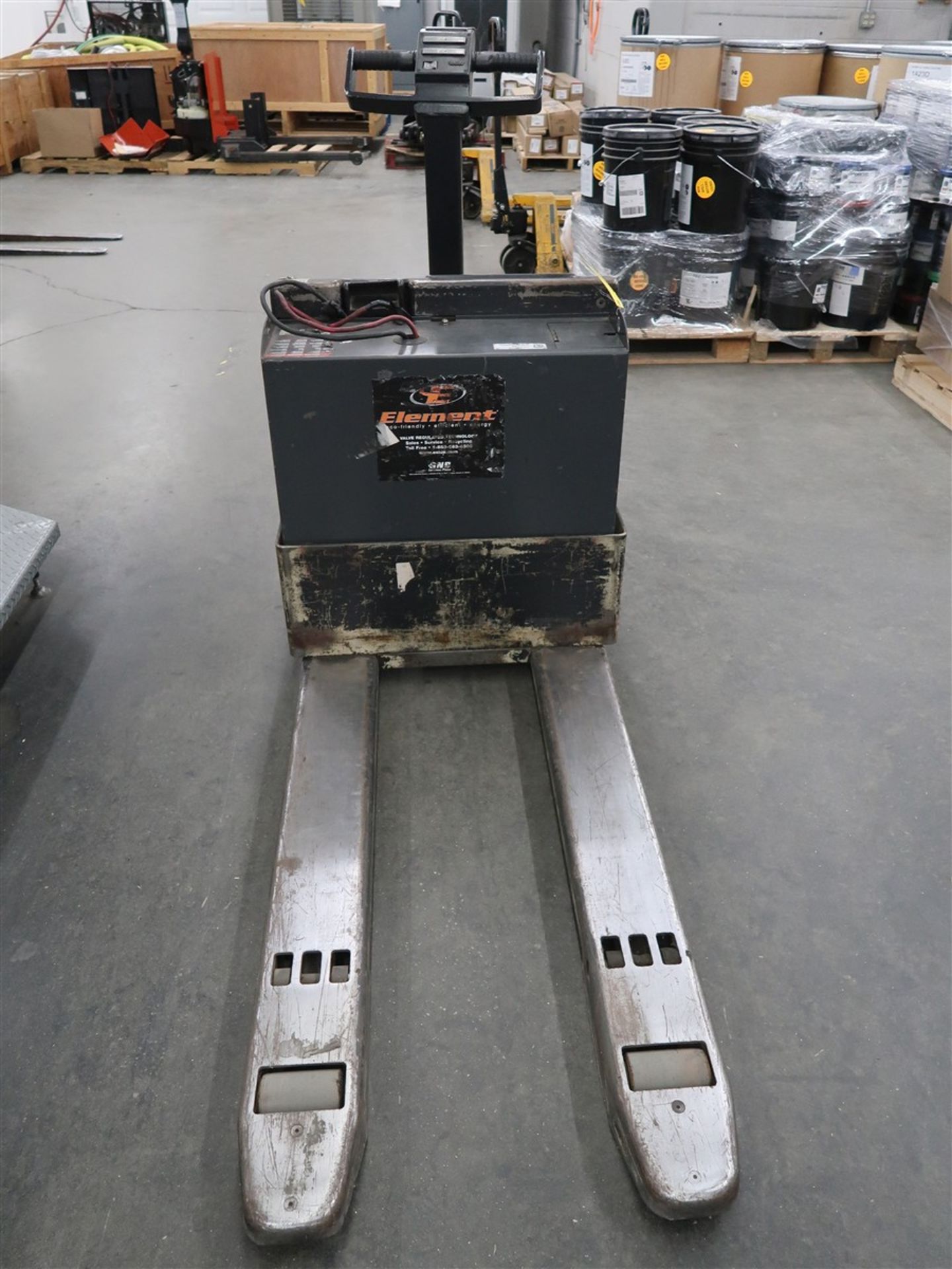 Crown Electric Walk Behind Pallet Truck Model 40GPW-4-14, S/N 7A120964 ...