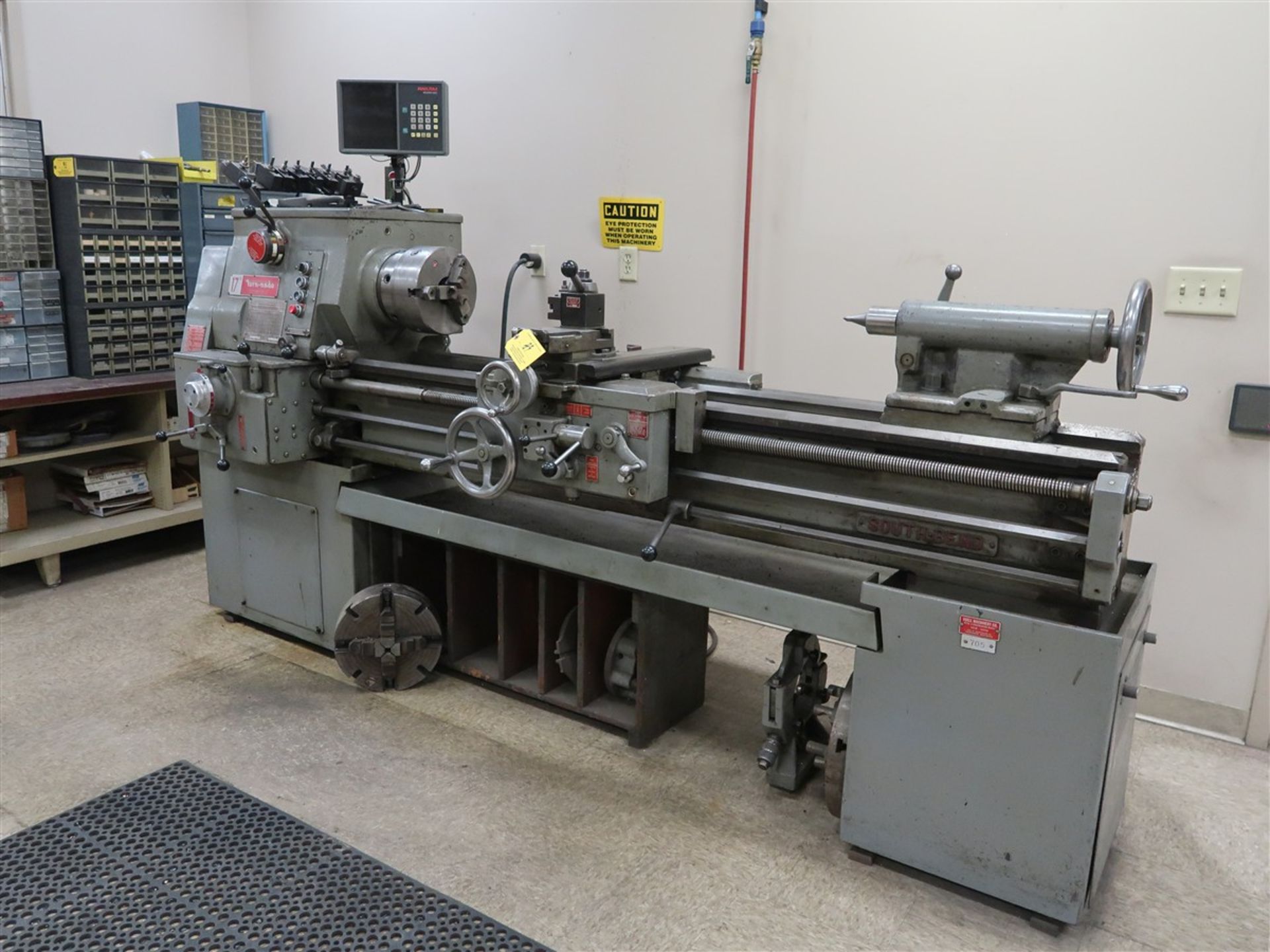 Southbend 17" x 8' Turn-Nado Engine Lathe Model CL-170, S/N 66 GJ 816 w ...