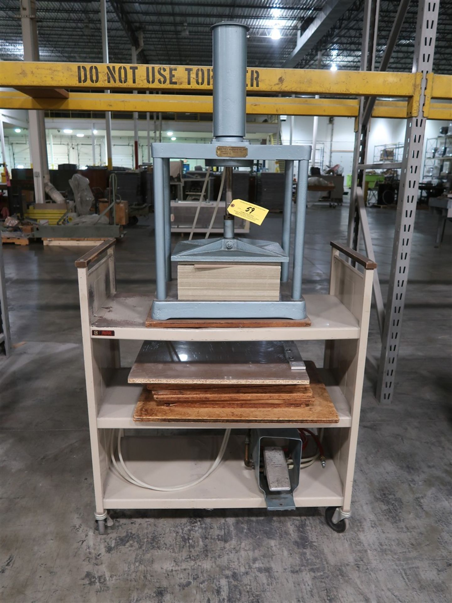 Rock City Machine Co Pneumatic Book Press, 12" x 15"