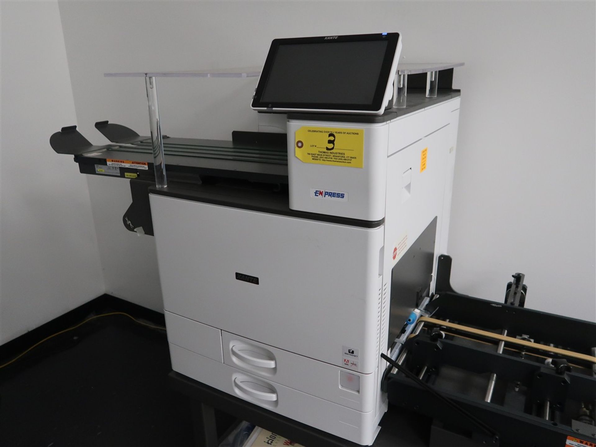 Xante Envelope Press Model EN/Press, S/N 52226870020